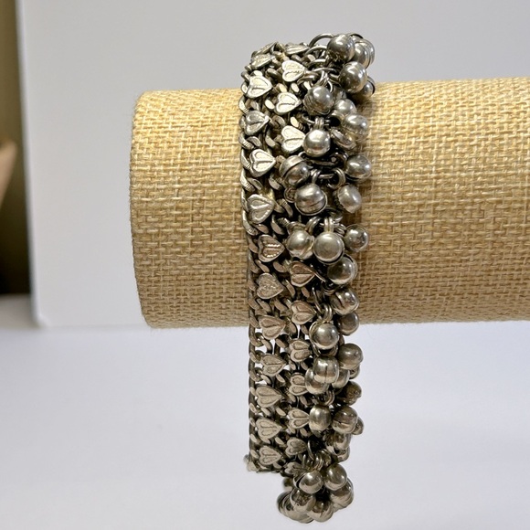 Vintage | Jewelry | Vintage Heavy Tribal Kuchi Gypsy Bells Anklet ...